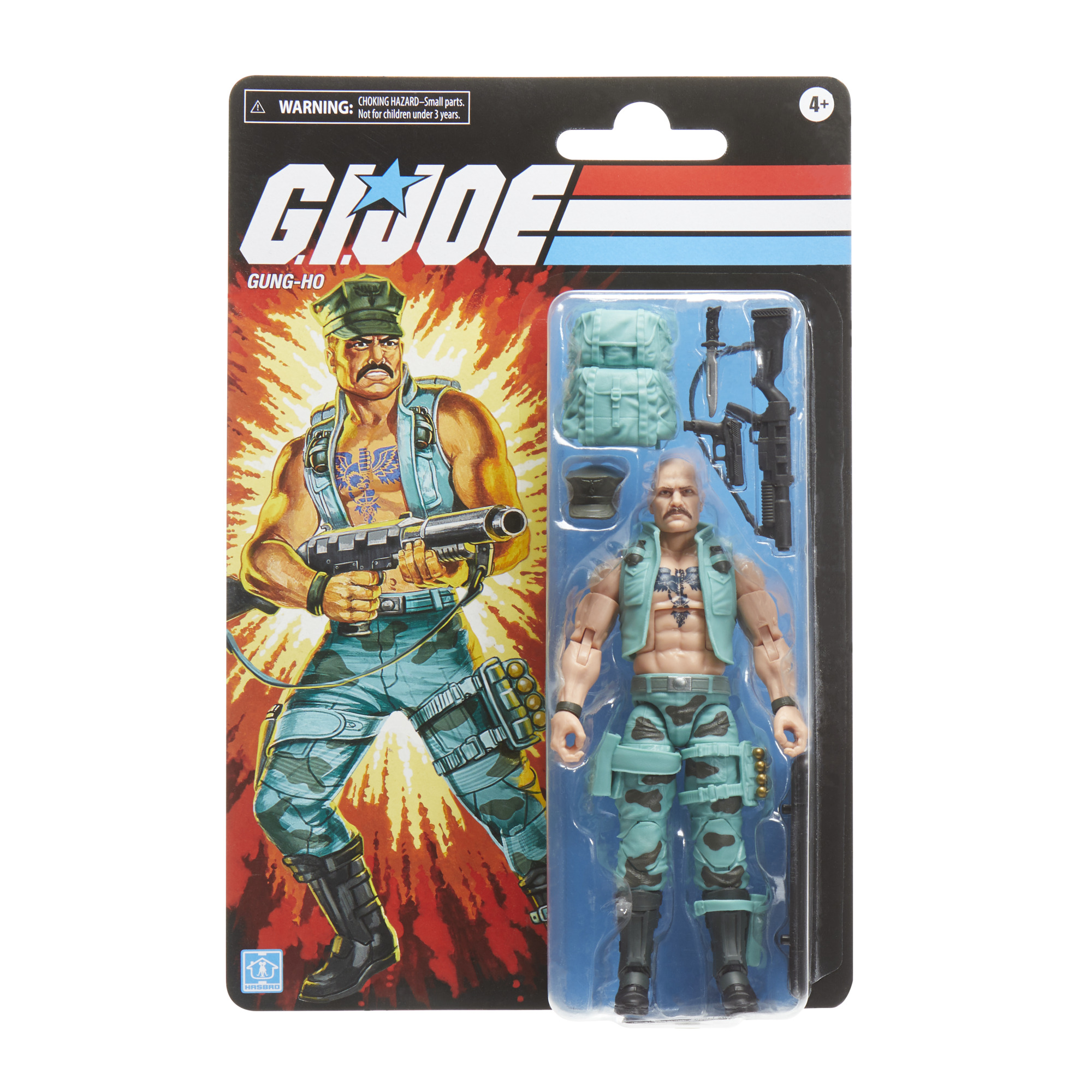 G.I. Joe Classified Retro Gung Ho 6 Inch Action Figure – Kapow Toys