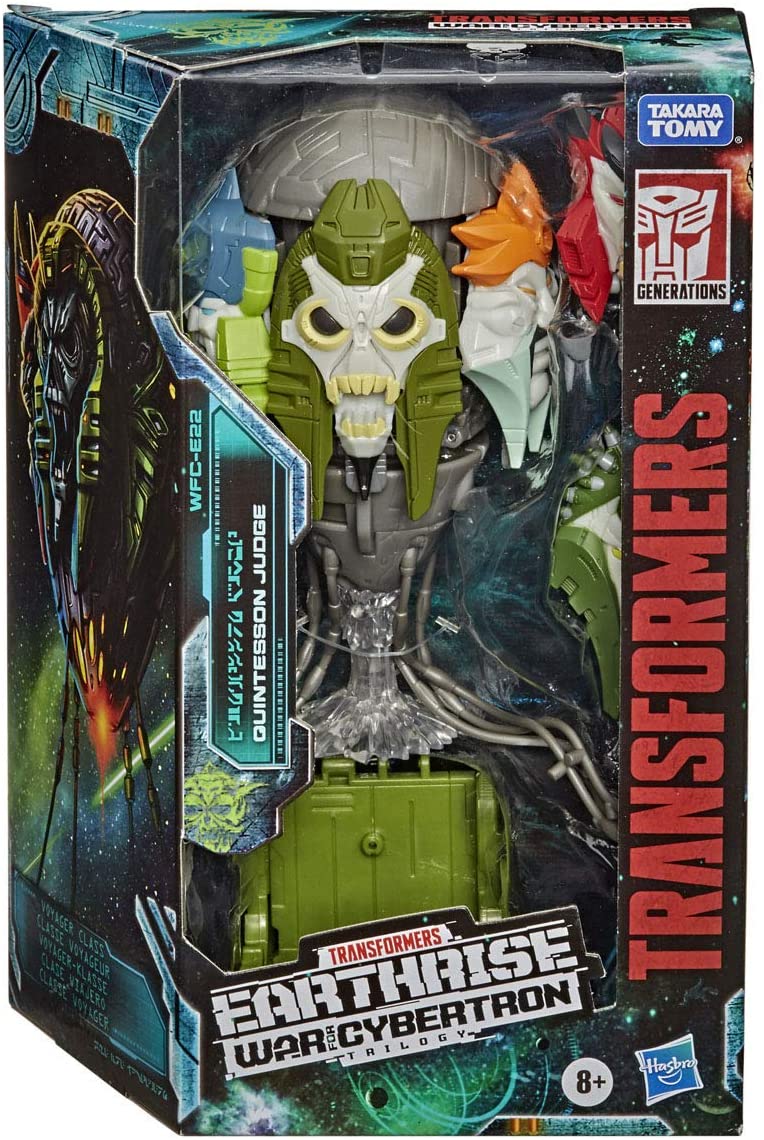 Transformers War For Cybertron Earthrise Voyager Quintesson Judge ...