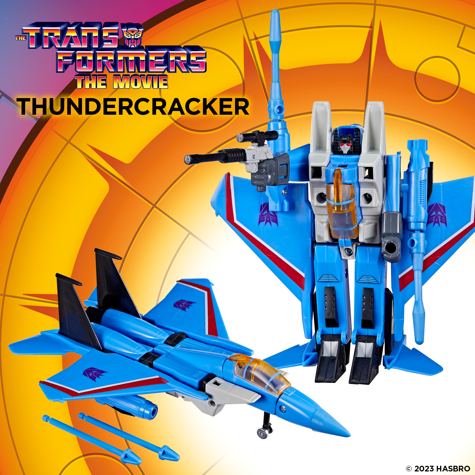 Transformers The Movie G1 Retro Thundercracker – Kapow Toys