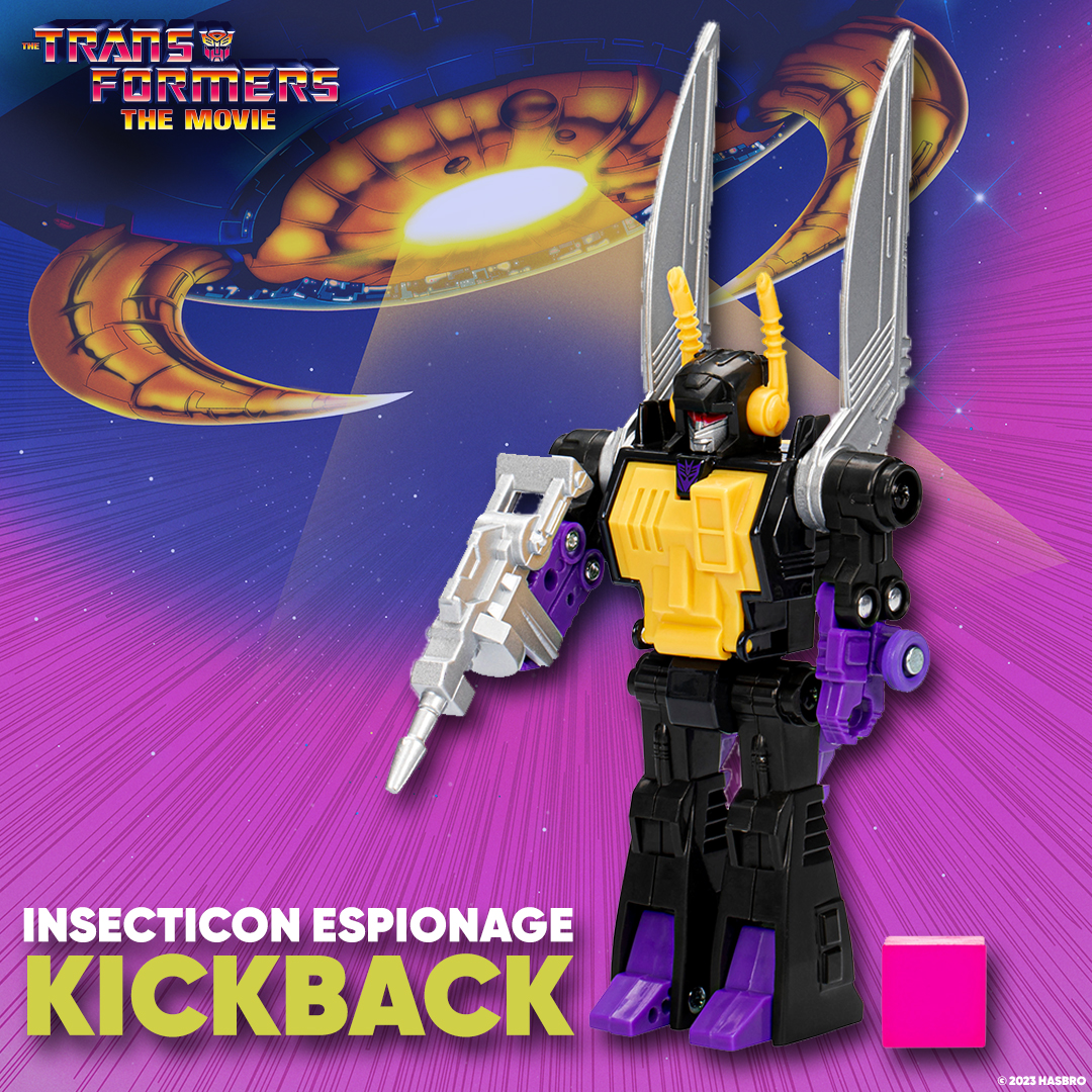 Transformers G1 Retro Reissue Kickback – Kapow Toys