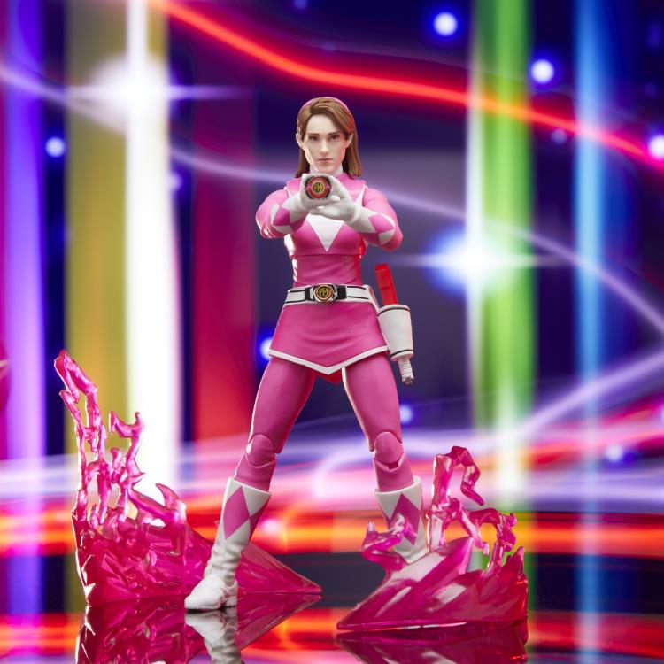 Power Rangers Lightning Collection 30th Anniversary MMPR Pink Ranger ...