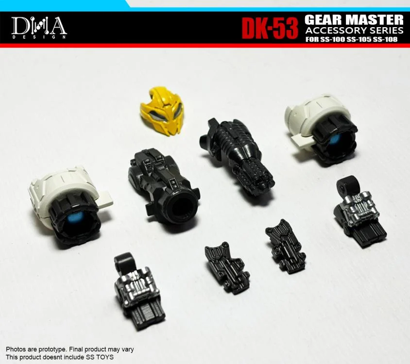 DNA Design DK-53 Gear Master Upgrade Kit – Kapow Toys