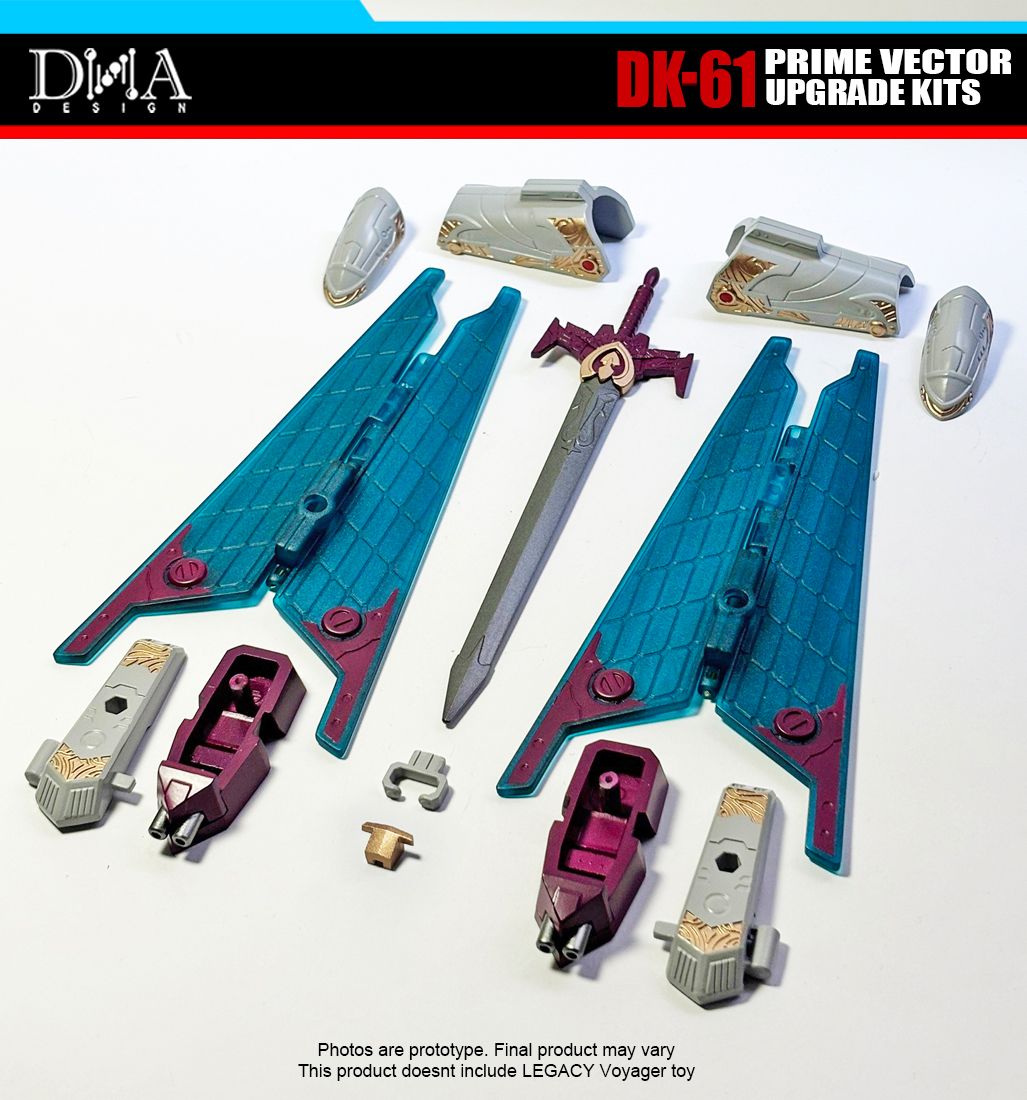 DNA Design DK-61 Prime Vector Upgrade Kit – Kapow Toys