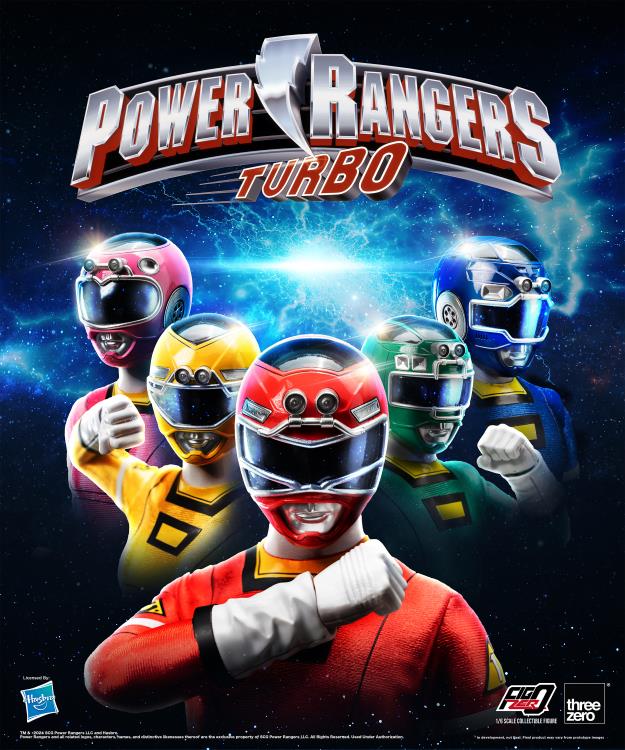 Threezero Power Rangers Turbo 5 Pack – Kapow Toys