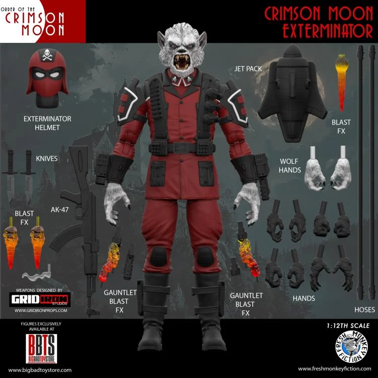 The Order of the Crimson Moon Crimson Moon Exterminator Deluxe 1/12 ...