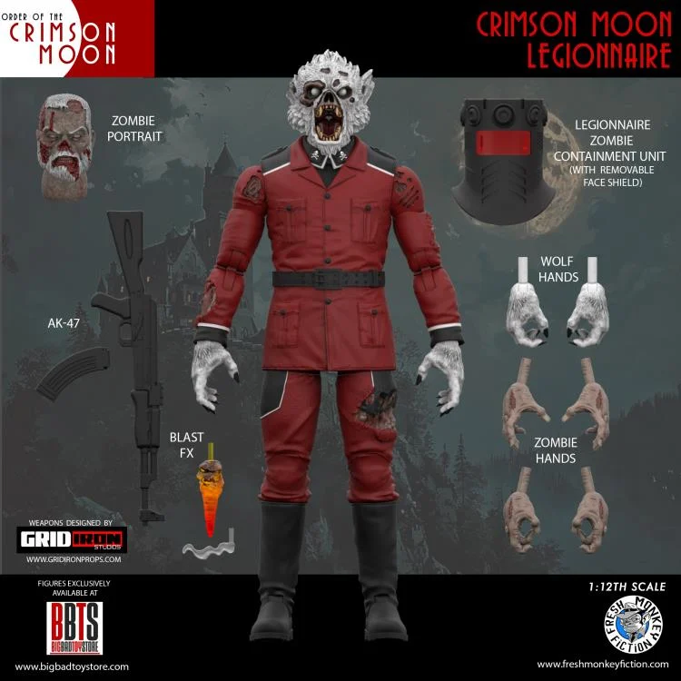 The Order of the Crimson Moon Crimson Moon Legionnaire 1/12 Scale ...