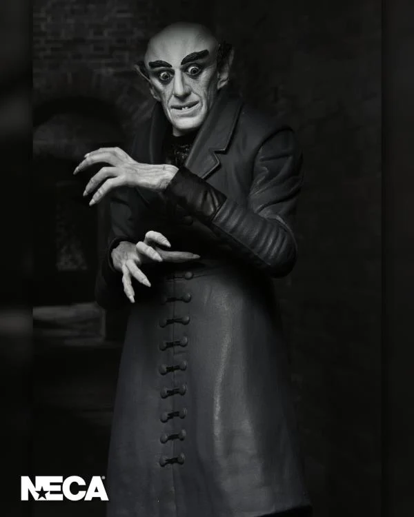 NECA Ultimate Nosferatu Count Orlok ( Black and White ) Action Figure ...
