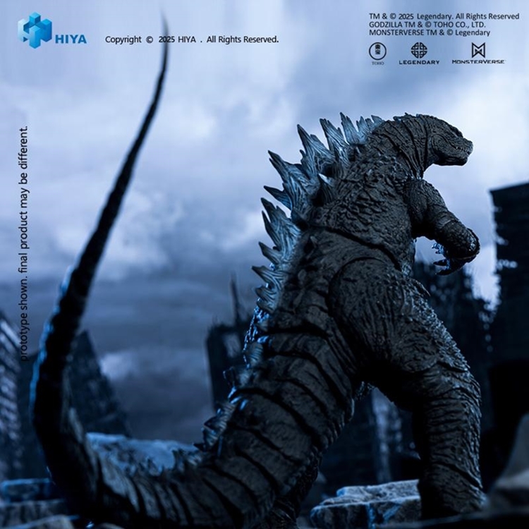 HIYA Exquisite Basic Godzilla (2014) Heat Ray Godzilla Transparent ...