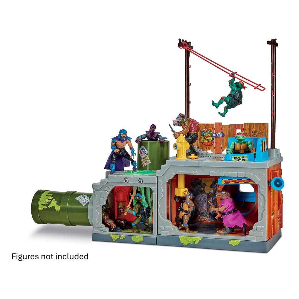 Teenage Mutant Ninja Turtles Sewer Lair Playset Retro Reissue – Kapow Toys