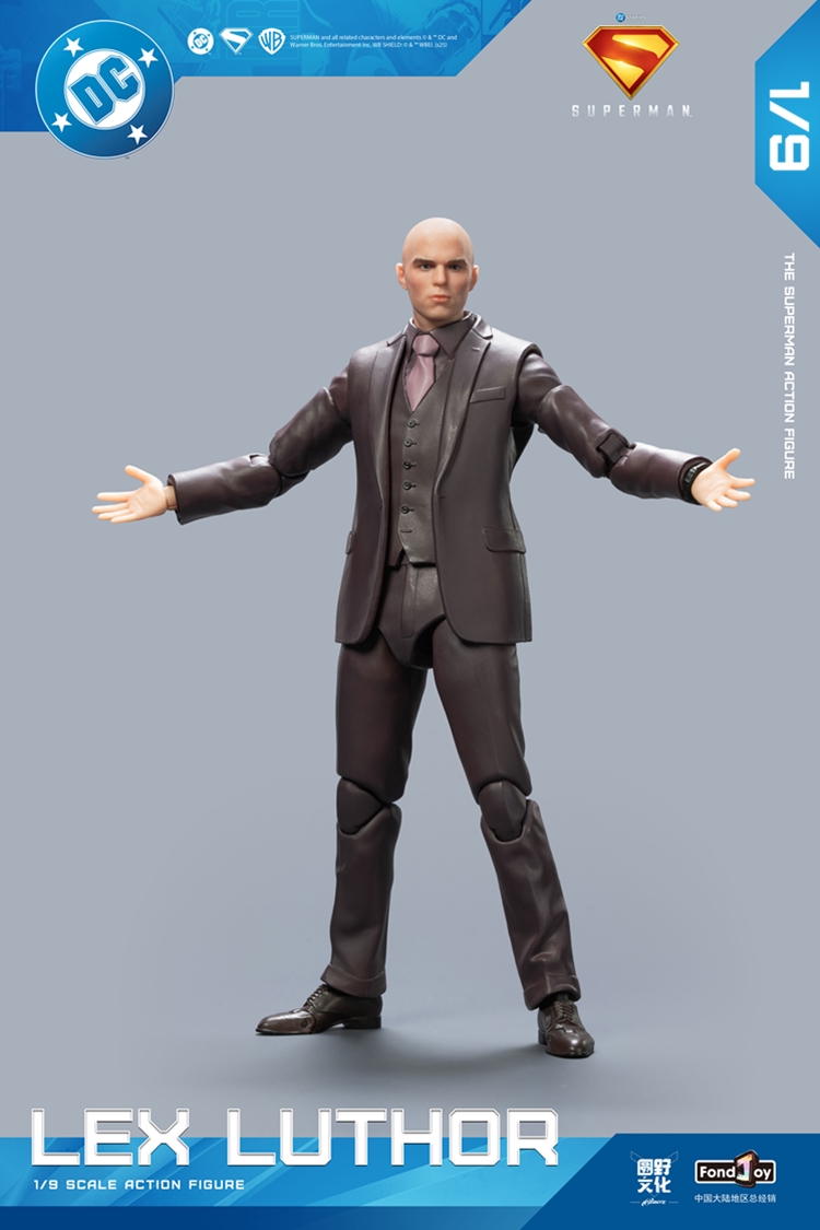 FondJoy DC Studios Superman Lex Luthor Action Figure – Kapow Toys