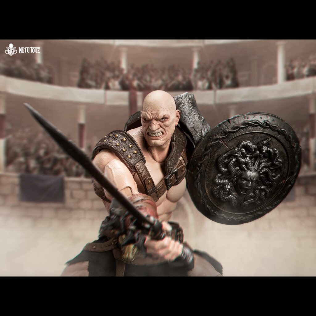 Mety Toyz Gladiator Spartan Slayer Berserker 1/10 Scale Action Figure ...