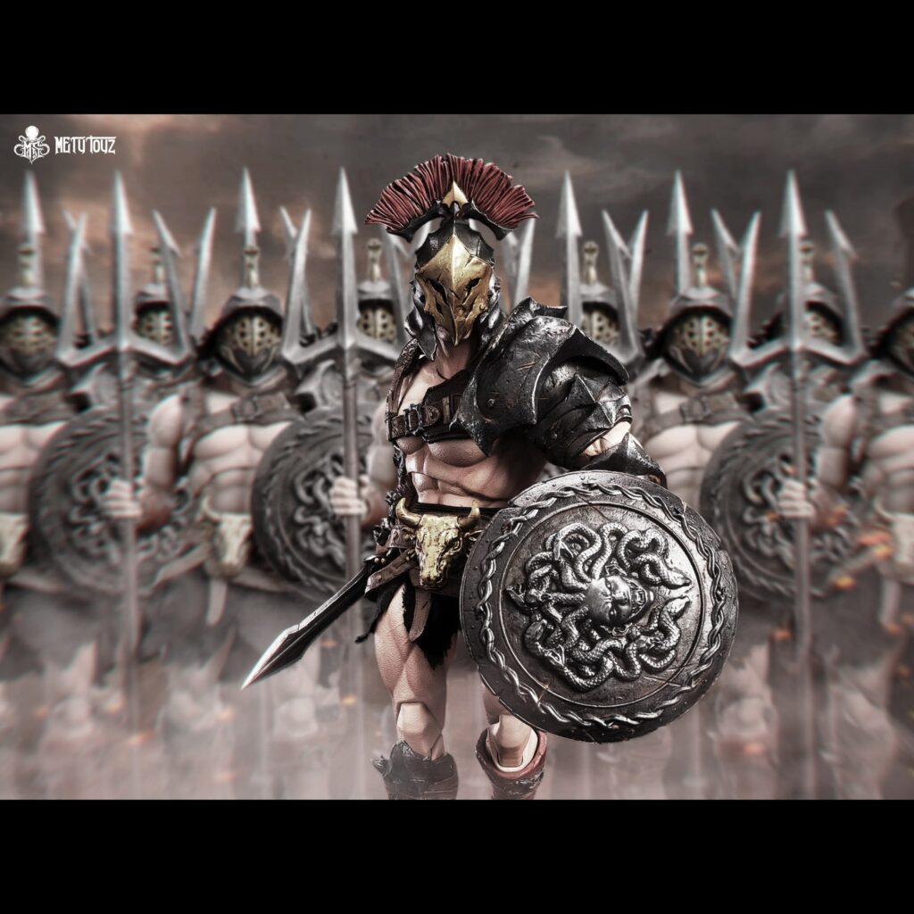 Mety Toyz Gladiator Spartan Slayer Berserker 1/10 Scale Action Figure ...
